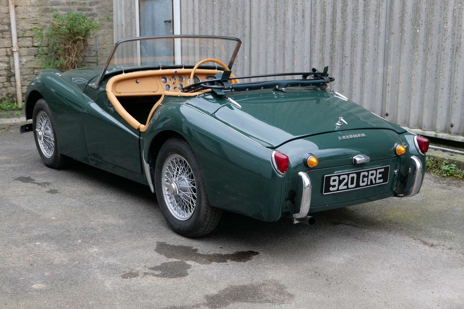 1955 Triumph TR2 Registration Number: 920 GRE Chassis Number: TS5896 ...