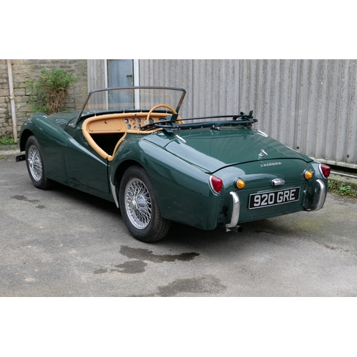 1955 Triumph TR2 Registration Number: 920 GRE Chassis Number: TS5896 ...