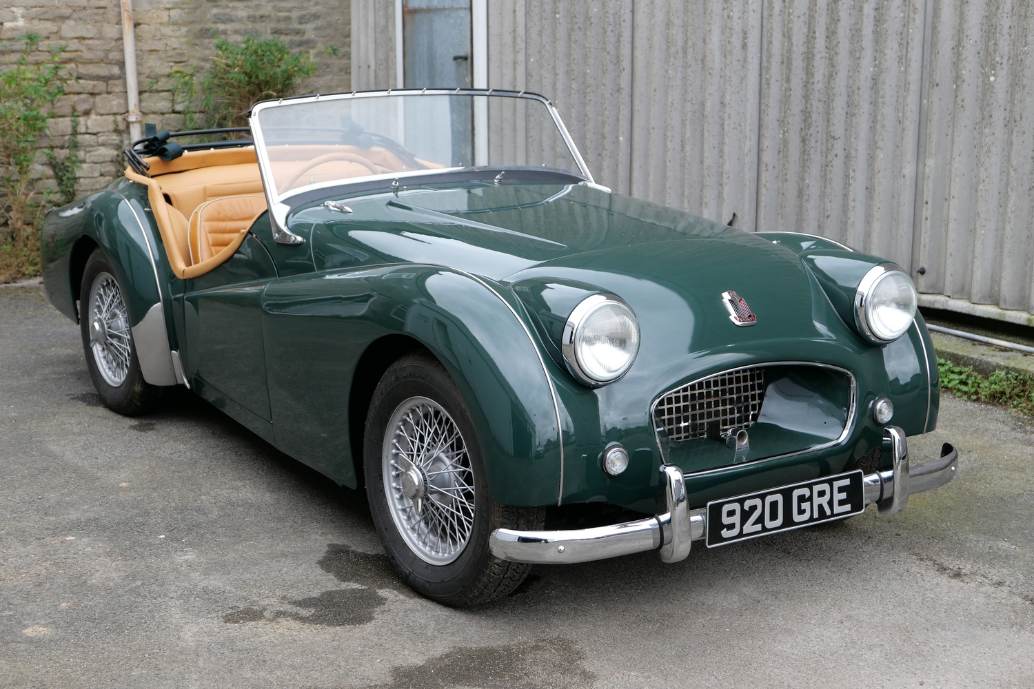 1955 Triumph TR2 Registration Number: 920 GRE Chassis Number: TS5896 ...