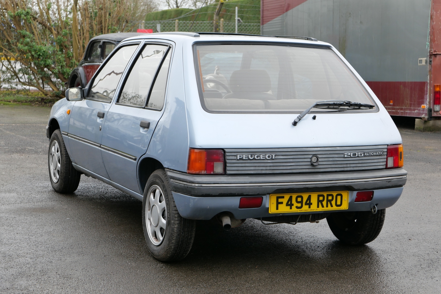 1989 Peugeot 205 Auto 5 Door Saloon Registration Number: F494 RRO ...