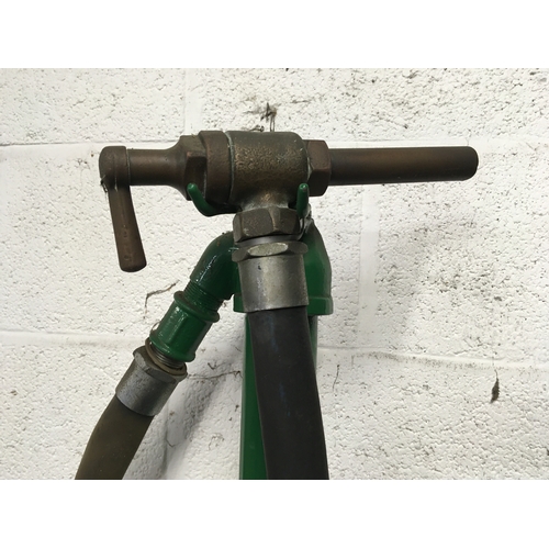 An Avery-Hardoll Ltd Model CH1 hand cranked petrol pump, complete with ...