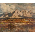 Edward Roworth (South Africa 1880 - 1964) THE GROOT DRAKENSBURG MT FROM ...