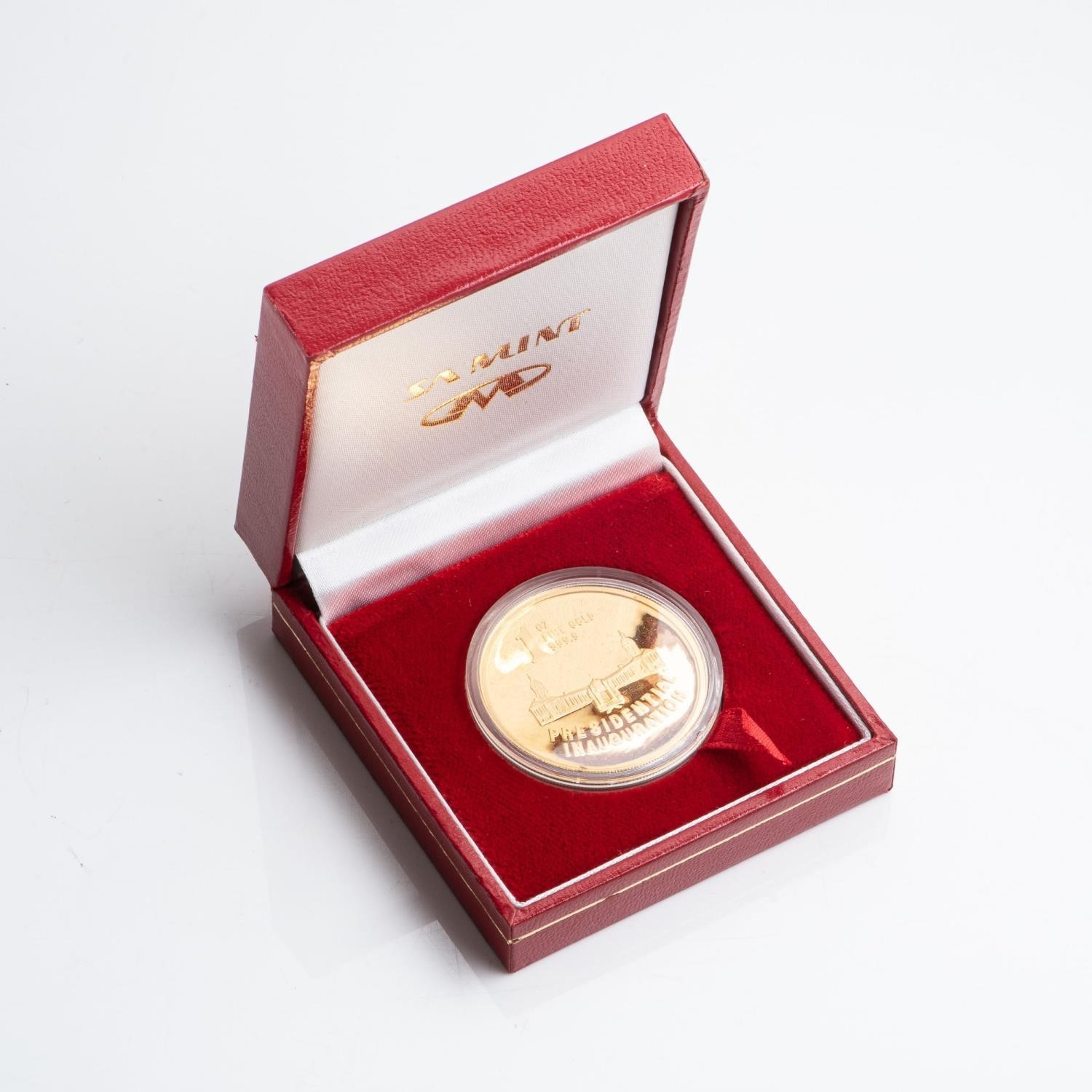 A GOLD PROOF INAUGURAL PROTEA COIN