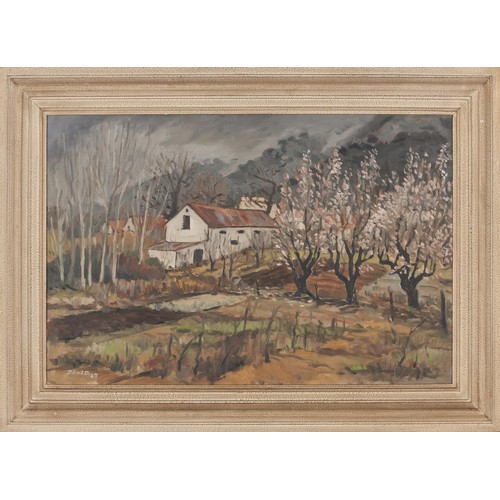 David Botha (South African 1921 - 1995) LENTE IN DIE PAARL