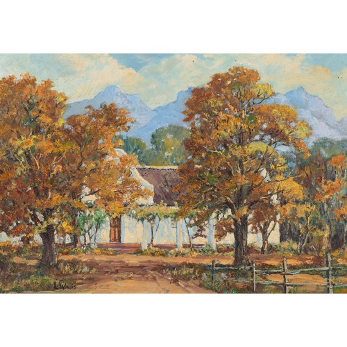 L. Wallis (*** 20th Century) KLEINWATERVAL, GROOT DRAKENSTEIN