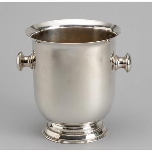 A SILVER CHAMPAGNE COOLER, LAMBIDIS ORIGINAL SILVERWARE