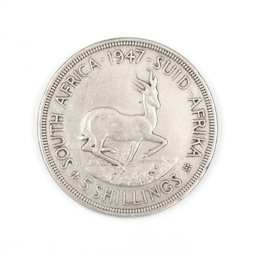 A 1947 5 SHILLING COIN