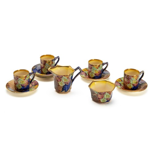A H&K TUNSTALL ‘PRIMULA’ COFFEE SET