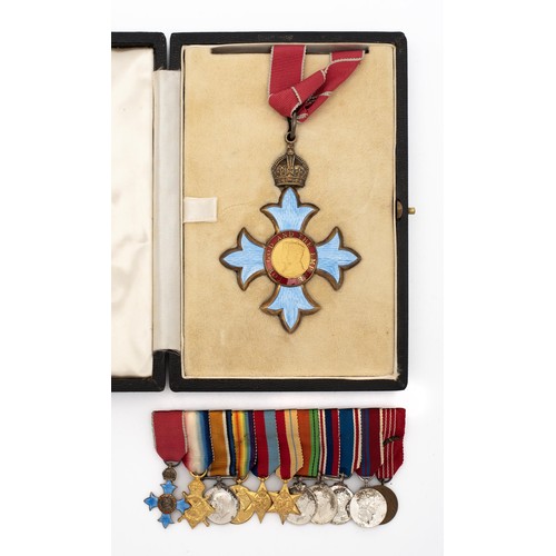 A COLLECTION OF CASED CBE (CIVIL) MEDALS