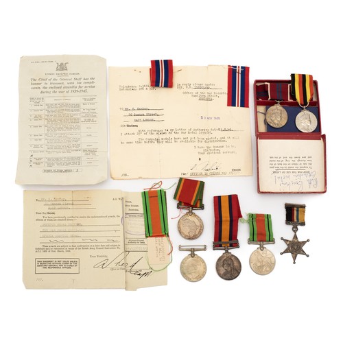 A COLLECTION OF FAMILY MEDALS
