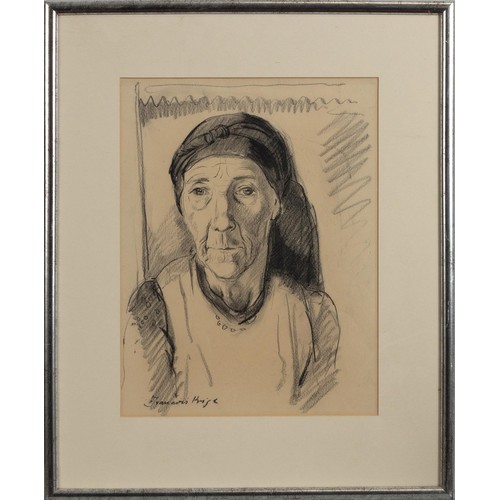 François Krige (South African 1913 - 1994) PORTRAIT OF A WOMAN