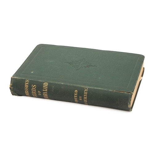ANDERSSONS BIRDS OF DAMARALAND, 1872 by J.H Gurney (ed.)