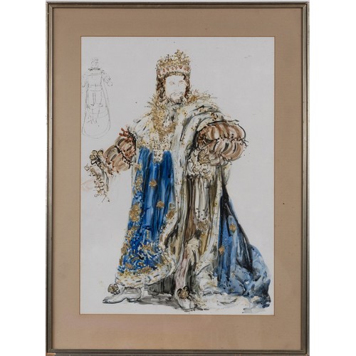 A COSTUME DESIGN DRAWING