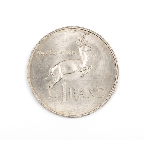 A ONE RAND COIN, 1967