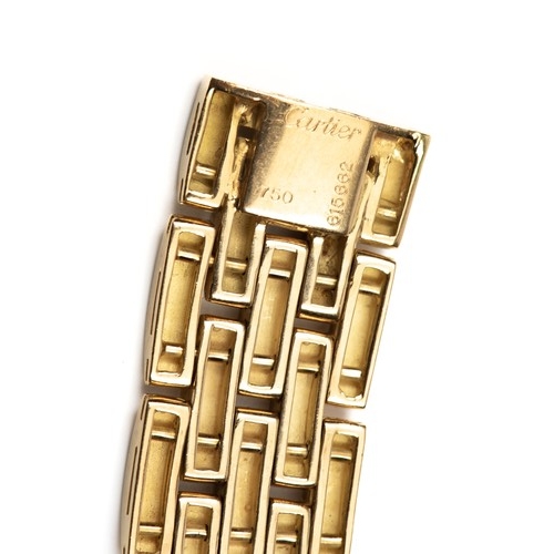 A CARTIER NATURAL DIAMOND MALLION PANTHERE NECKLACE, FRANCE, 1980, 12. ...