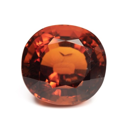 A RED CITRINE, 57.58 CARATS
