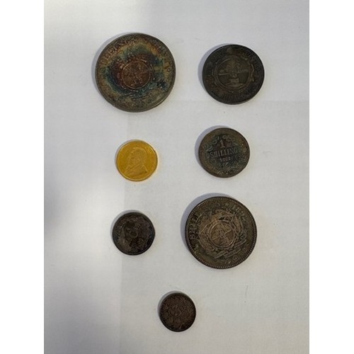 A MIXED SET OF ZAR POND COINS, 1862