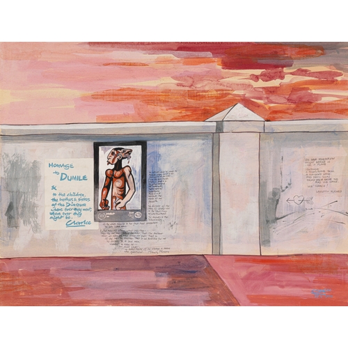Peter Clarke (South African 1929 - 2014) HOMAGE TO DUMILE