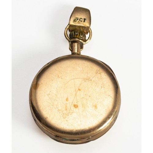 A LADY'S GOLD NURSES WATCH, ROLEX