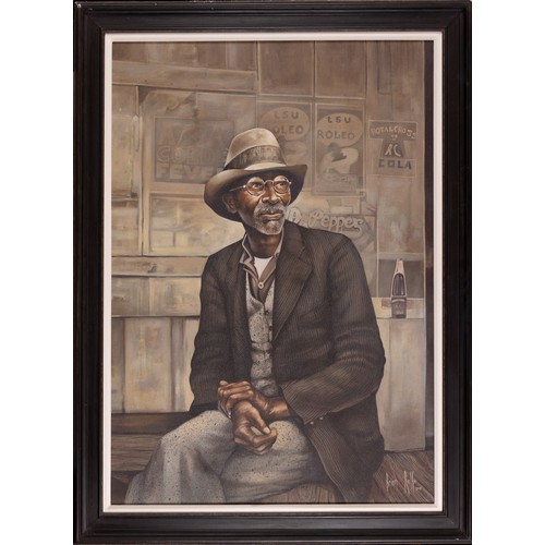 Brian Rolfe (South African 20th/21st Century) PORTRAIT OF A MAN