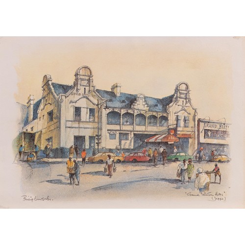 THREE PHILIP BAWCOMBE PHOTOLITHOGRAPHS