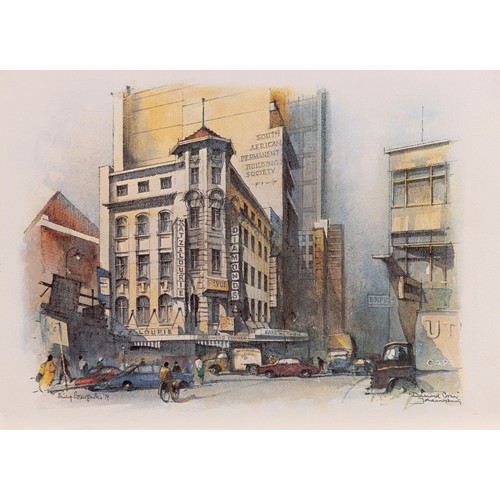 THREE PHILIP BAWCOMBE PHOTOLITHOGRAPHS