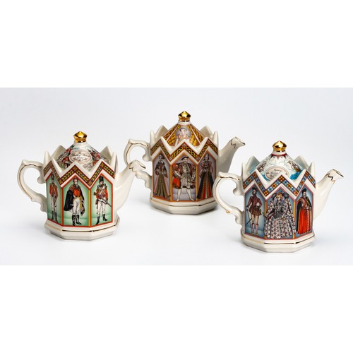 A ‘MINSTER HISTORICAL SERIES I’ SADLER CLASSIC COLLECTION TEA POT SET