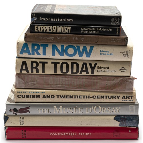 A GROUP LOT OF ART REFERENCE BOOKS