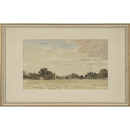 Adolph Jentsch (German/Namibian 1888 - 1977) NAMIBIAN LANDSCAPE (WITH ...