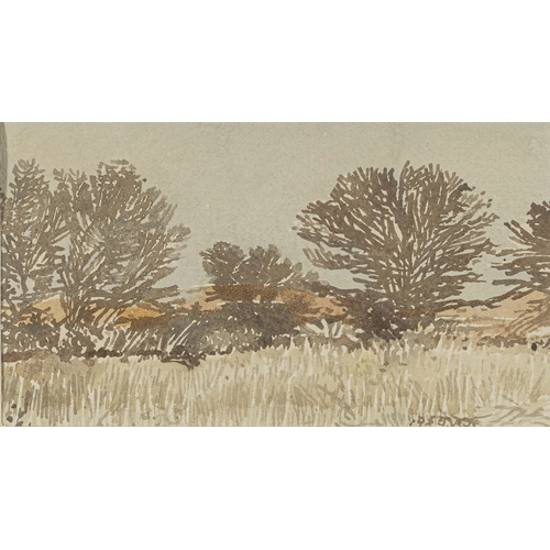 Adolph Jentsch (German/Namibian 1888 - 1977) NAMIBIAN LANDSCAPE