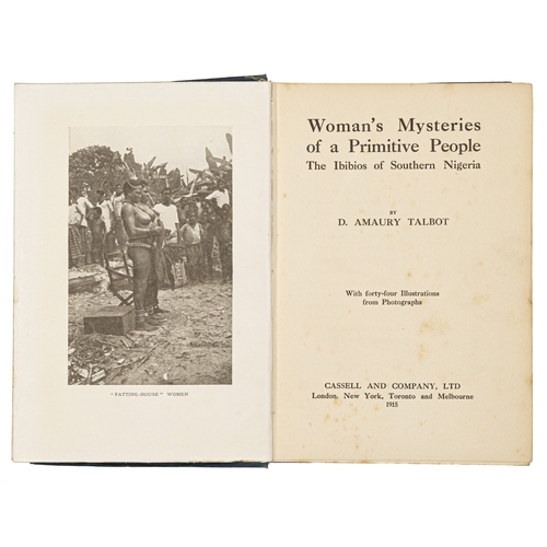 WOMAN'S MYSTERIES OF A PRIMITIVE PEOPLE: THE IBIBIOS OF SOUTHERN ...