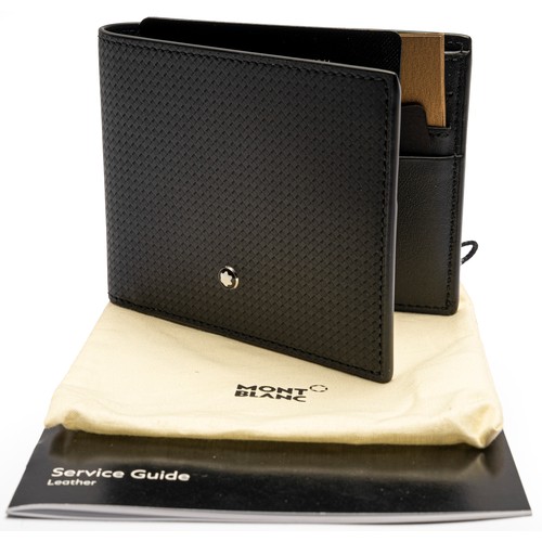 A MONTBLANC MEISTERSTUCK PASSPORT SLEEVE AND WALLET/ CARD HOLDER