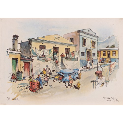 THREE PHILIP BAWCOMBE PHOTOLITHOGRAPHS