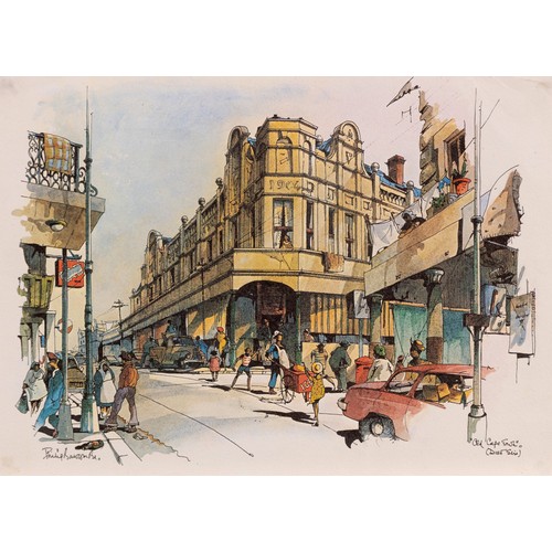 THREE PHILIP BAWCOMBE PHOTOLITHOGRAPHS