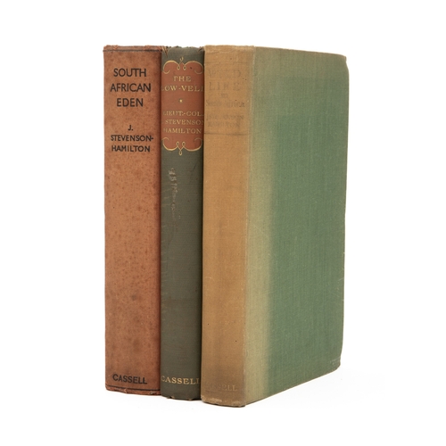 A GROUP LOT OF STEVENSON- HAMILTON TITLES
