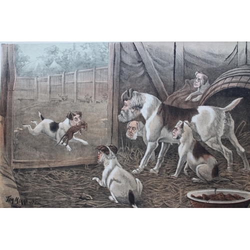 Tom Merry political cartoon - A credit to his family 1887. This double ...