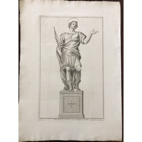 Guiseppe Cades - Etching of San Romano by Pietro Bombelli 1795. This ...