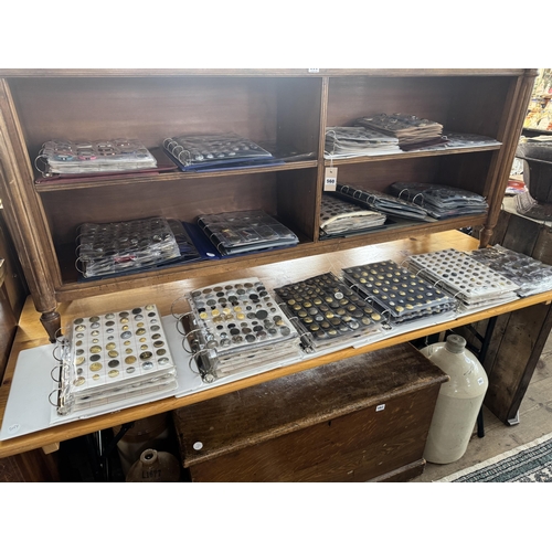 A large collection of badges, fobs, buttons - enamelled - regimental etc