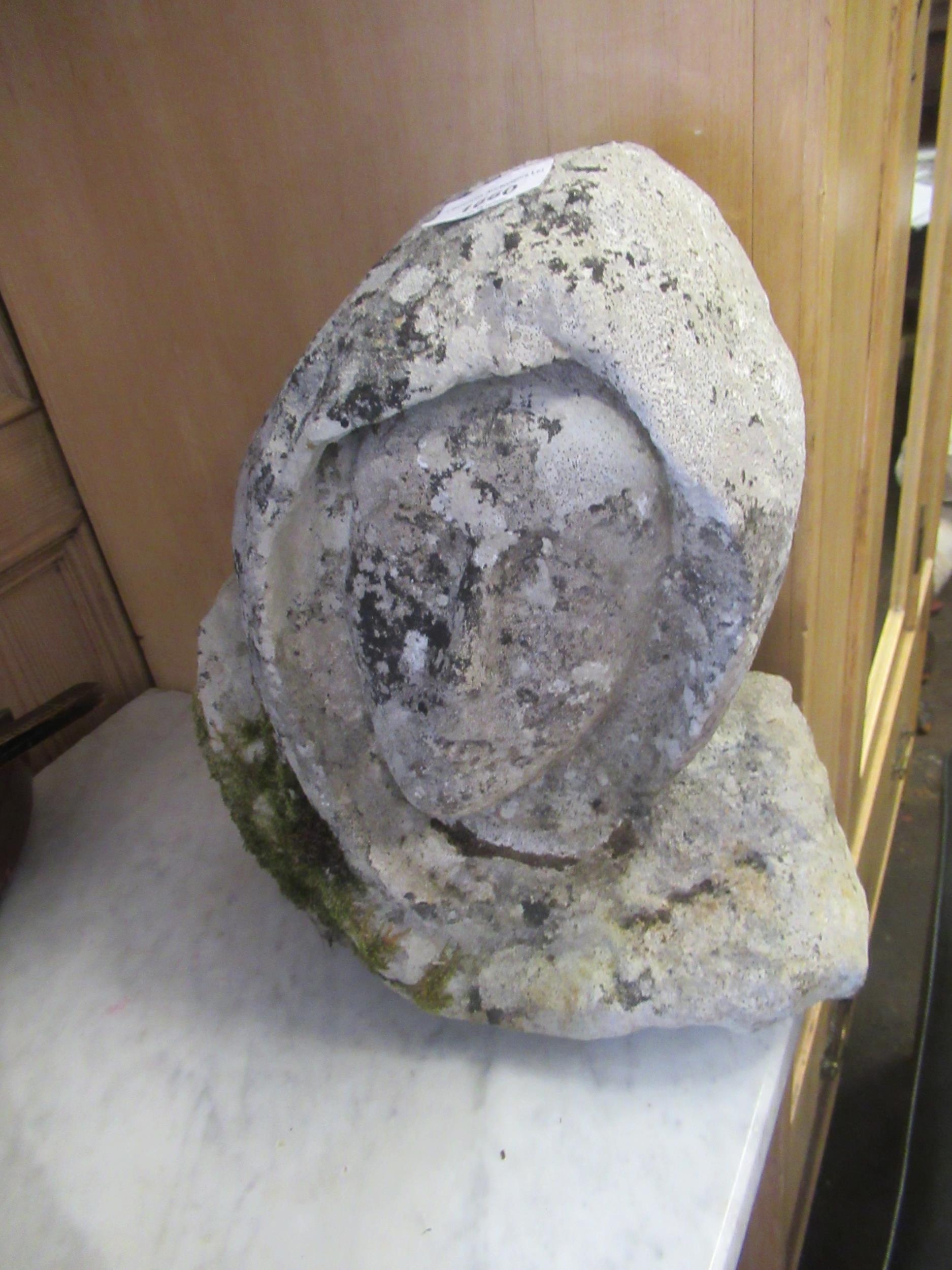 20th Century carved stone sculpture of a - auctions & price archive