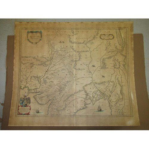 An unframed map of Northern India, Nepal and Pakistan, ' Magni Margolis ...