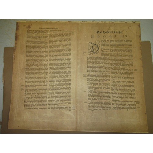 An unframed map of Northern India, Nepal and Pakistan, ' Magni Margolis ...