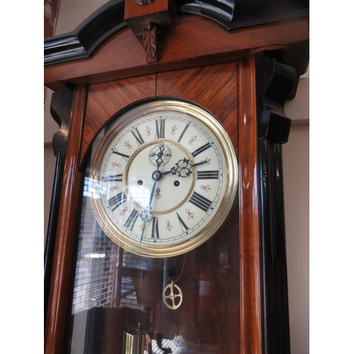 Late 19th Century Continental walnut and part ebonised Vienna style ...