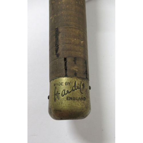 Hardy's two piece fly fishing rod, 66 Dee Franco, another three piece ...