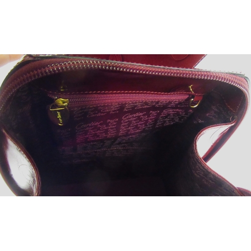 Cartier, Limited Edition semi-rigid backpack from the ' Happy Birthday ...