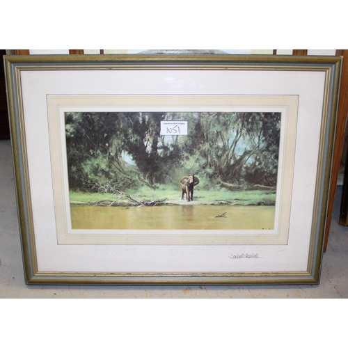 David Shepherd, signed colour print, Limited Edition No. 179 of 850 ...