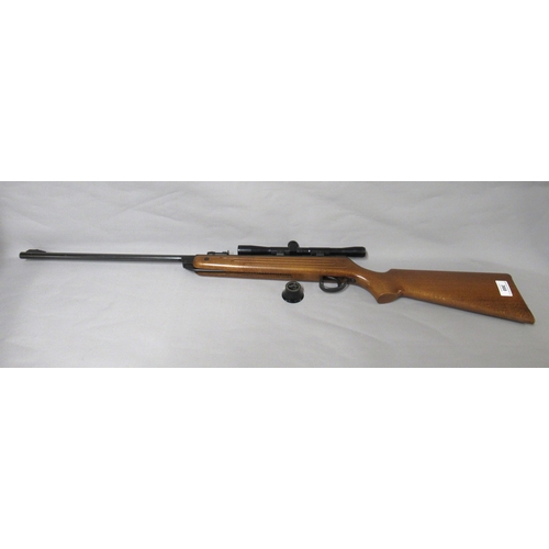 BSA Meteor air rifle with telescopic sight