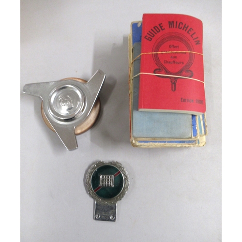 Ferrari ' knock-off ' wheel nut spinner, together with a Portcullis car ...