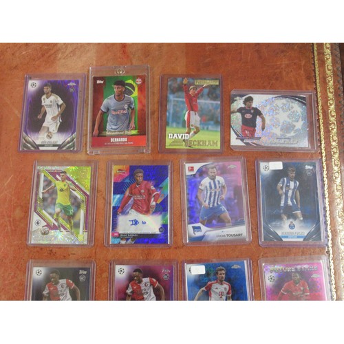 Quantity of mainly TOPPS football cards, including numbered ...