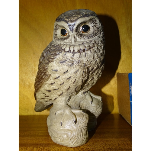 A Poole Pottery owl by B Linley Adams, 18cm high, a collection of ...