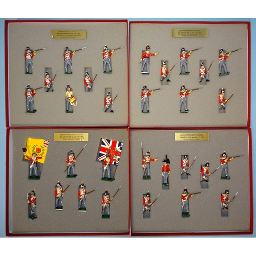 Tradition Toy Soldiers, four British Infantry of the Line, The Battle ...